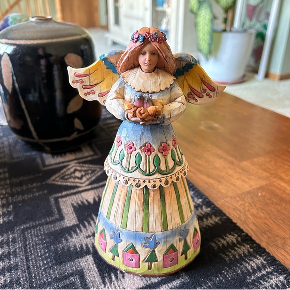 Jim Shore | Accents | Jim Shore Heartwood Creek Angel Of Love Figurine ...